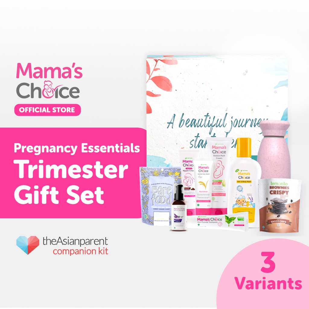 Pregnancy Essentials - Trimester Gift Set Mama's Choice (Package Gift ...