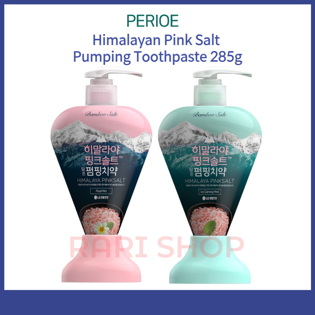 [PERIOE] Himalayan Pink Salt Pumping Toothpaste 285g (Ice Calming Mint ...