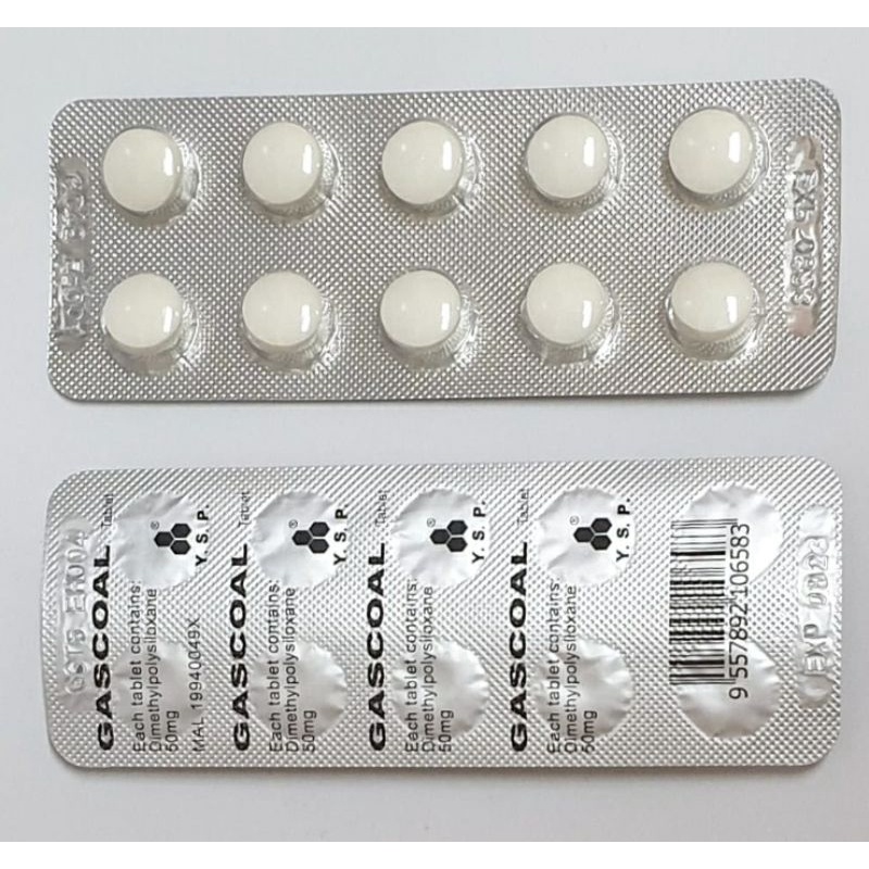 Gascoal Bloating Medicine 10 pills | Shopee Singapore