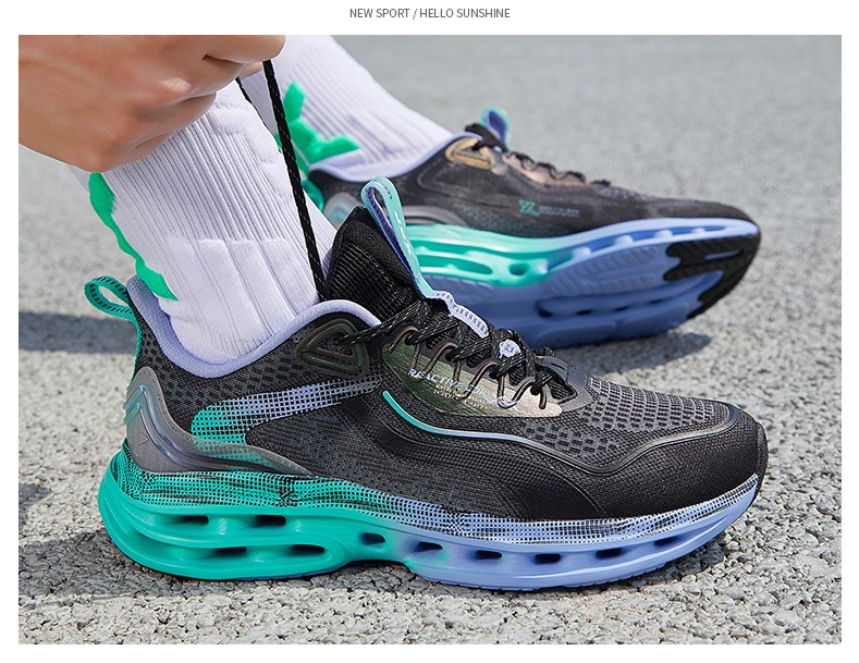 XTEP Reactive Coil 9.0 Men Running Shoes Shock Absorption Rebound and ...