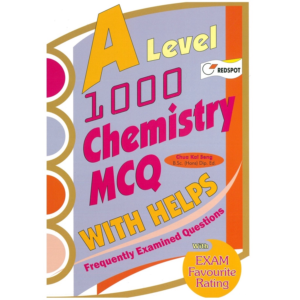 A Level 1000 Chemistry MCQ with Helps / H2 Chemistry / Assessment Book ...