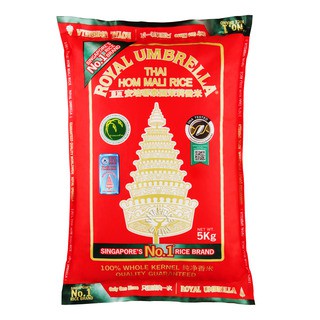 Royal Umbrella Thai Hom Mali Fragrant Rice 安培那香米(5kg) | Shopee Singapore
