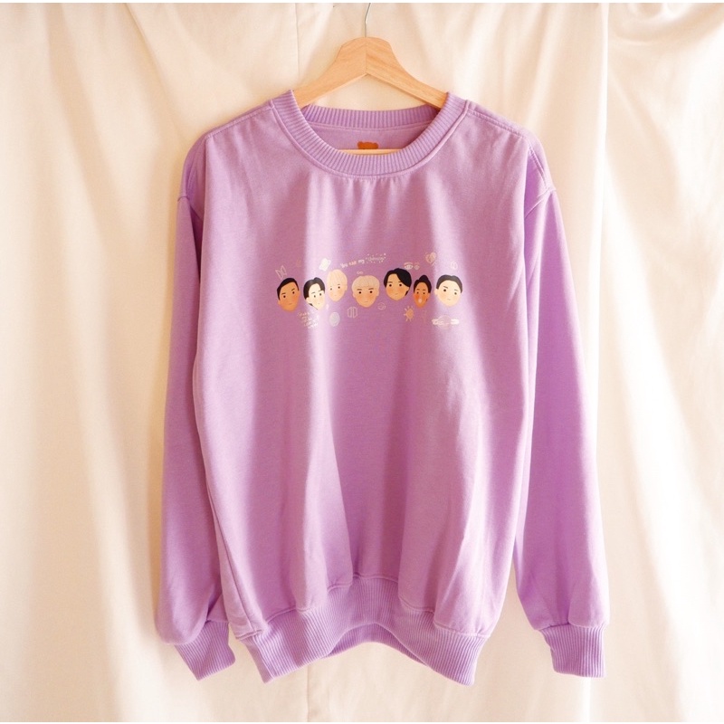 Bts My Universe LILAC Sweater (BTS-MU-SWL) | Shopee Singapore