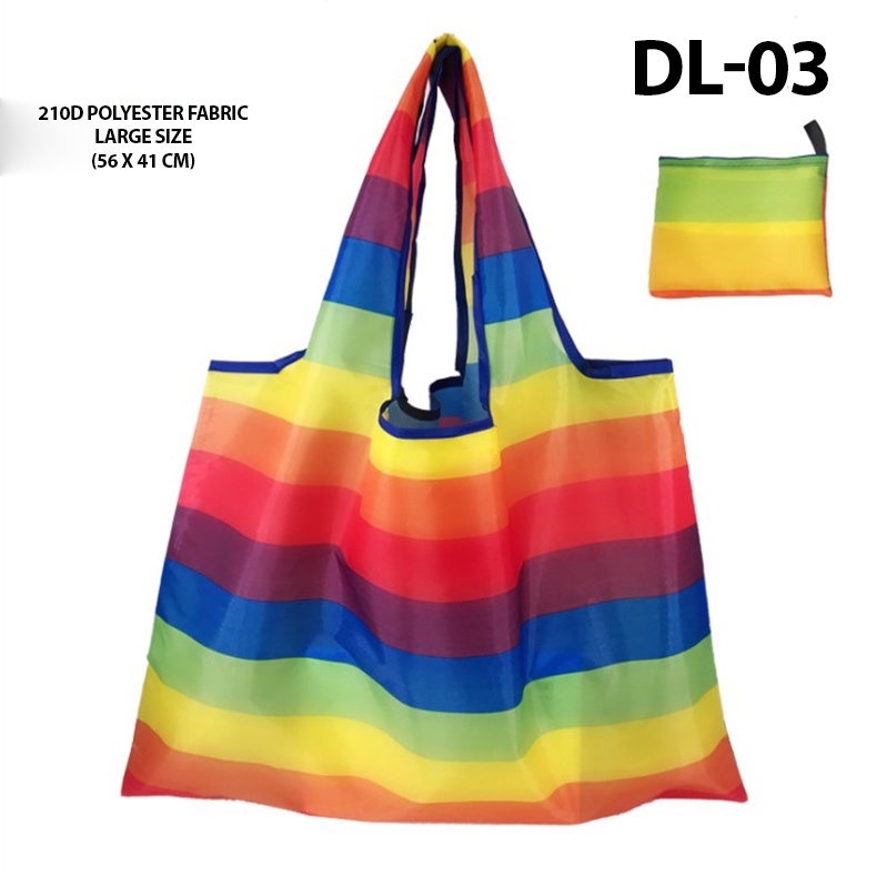 Foldable Shopping / Tote / Eco / Recycle Bag (Reusable) | Shopee Singapore