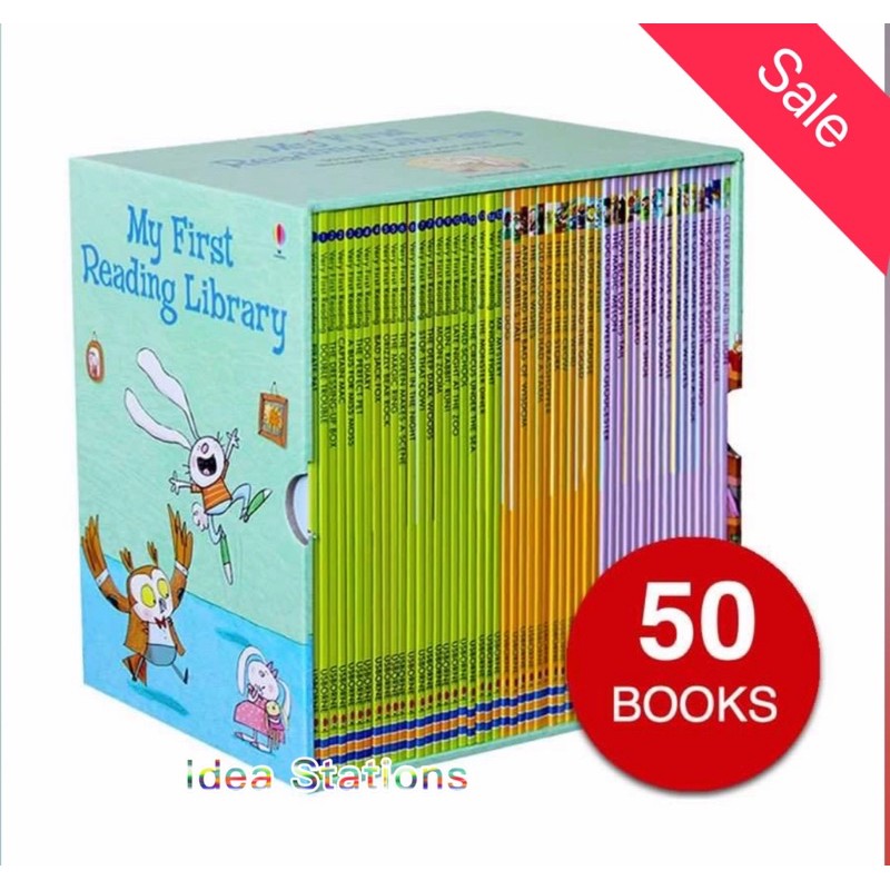 [SG Shipping ]Usborne My First Reading library 50 books | Shopee Singapore