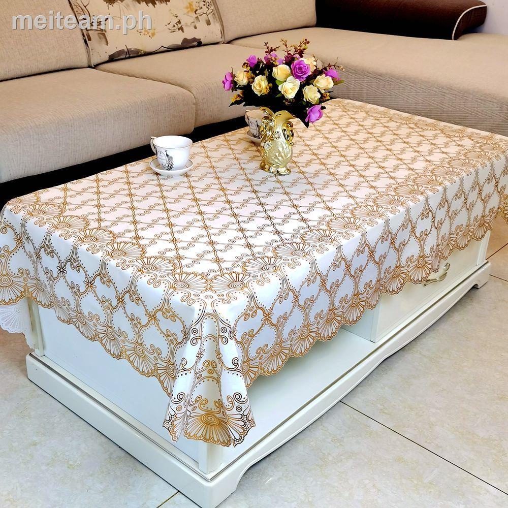 PVC coffee table cloth waterproof, oil-proof and scald-proof disposable ...