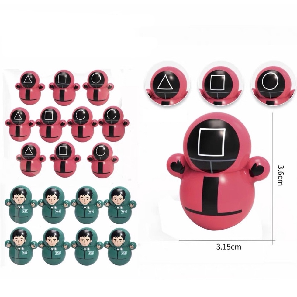 Mini doraemon Flip game squid game, doraemon mini Flip Toy For Kids ...