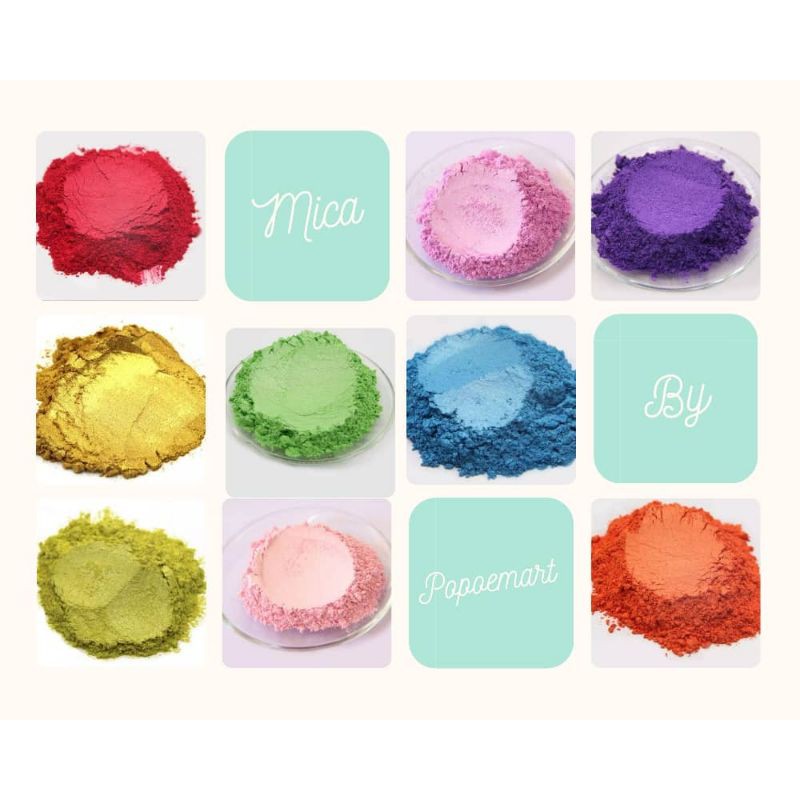 Mica Powder for Soap/Candle/Cosmetics /Serbuk Mika | Shopee Singapore
