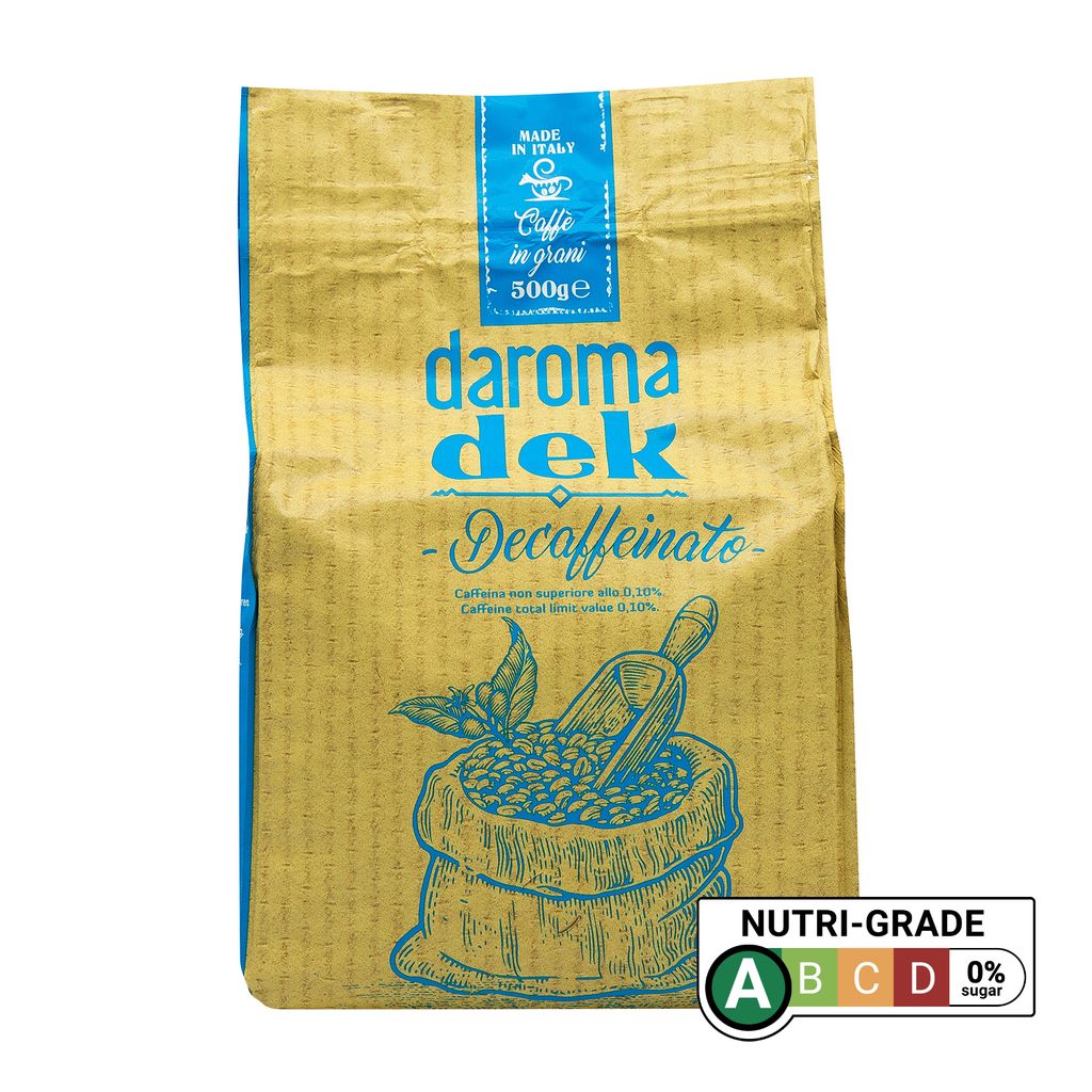 Daroma Dek Decaf Italian Whole Roasted Coffee Beans 500g | Shopee Singapore
