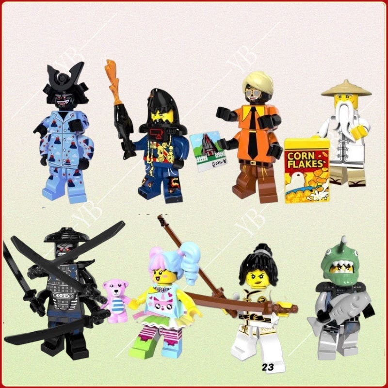 Building Block Toys Phantom Ninja Educational Children's Toys nano ...