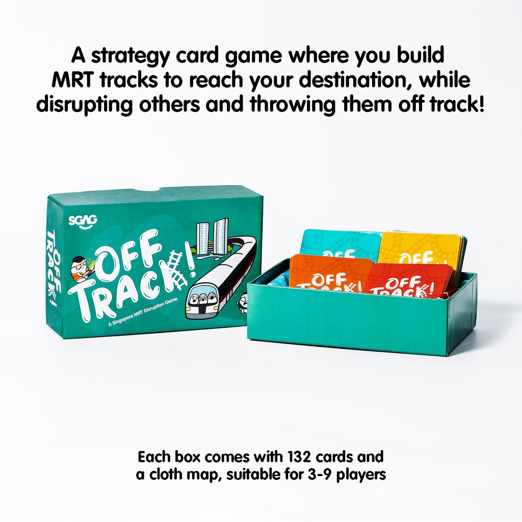 Original Edition Off Track Card Game by SGAG | Shopee Singapore