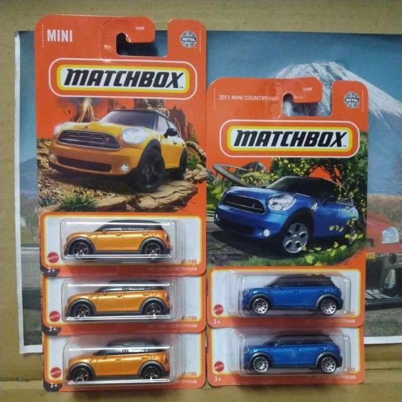 Matchbox 2011 Mini Countryman 2022 MBX | Shopee Singapore