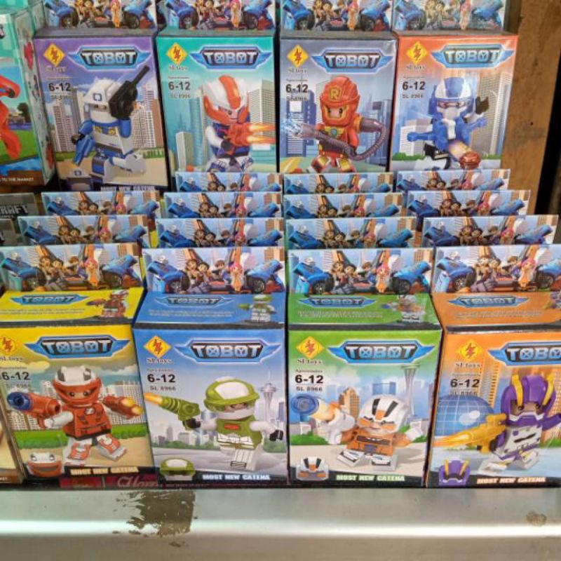 Lego Robot Tobot | Shopee Singapore