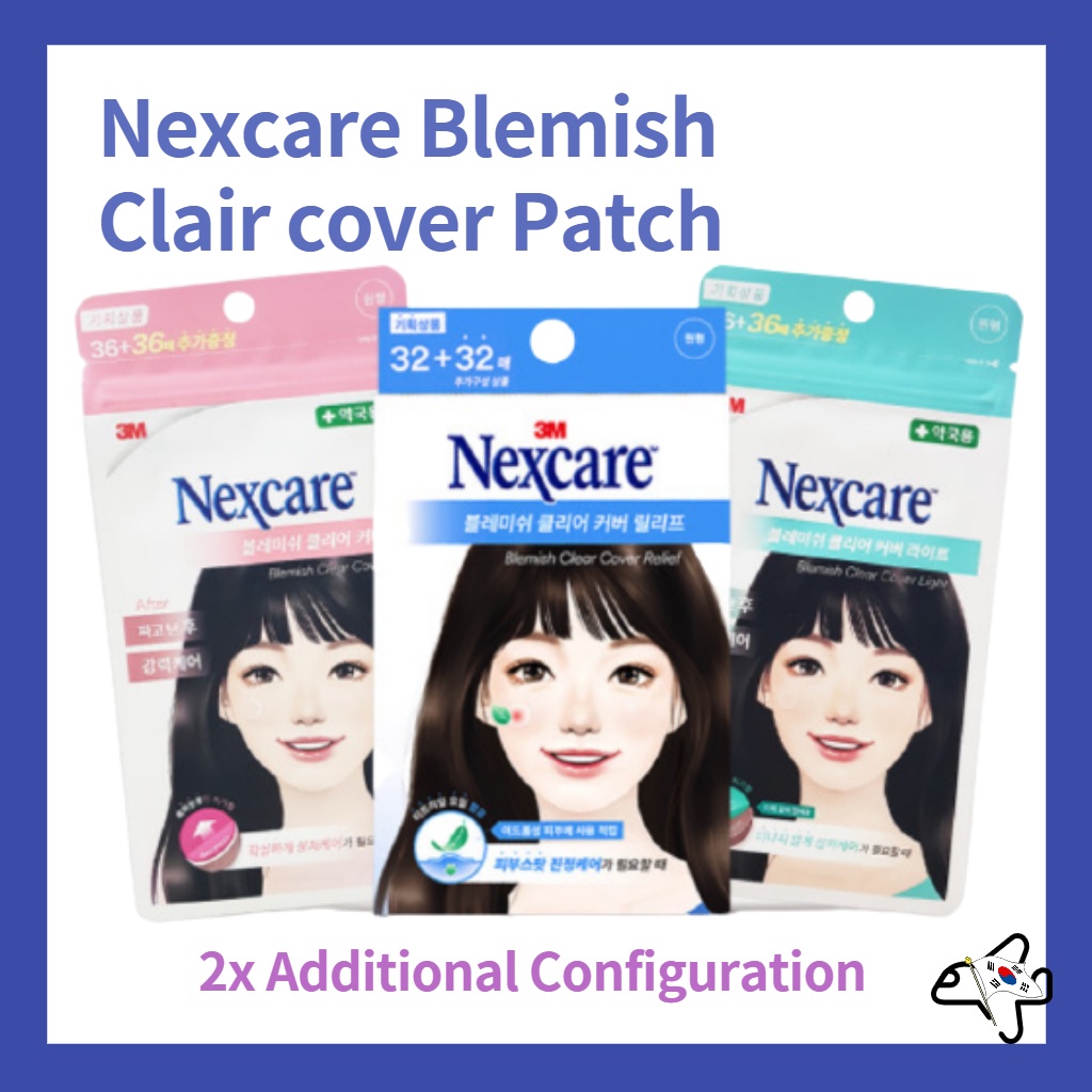 Nexcare Acne Patch[3M] Blemish Clair cover Patch/Pimple Patch/Patch ...