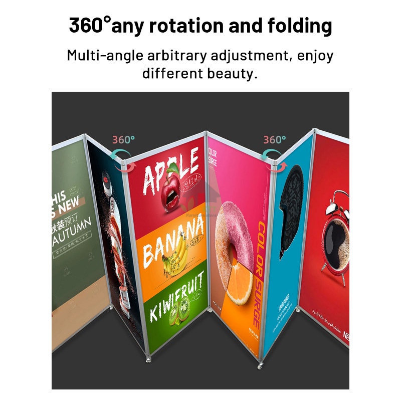 partition divider Folding exhibition board calligraphy and painting ...