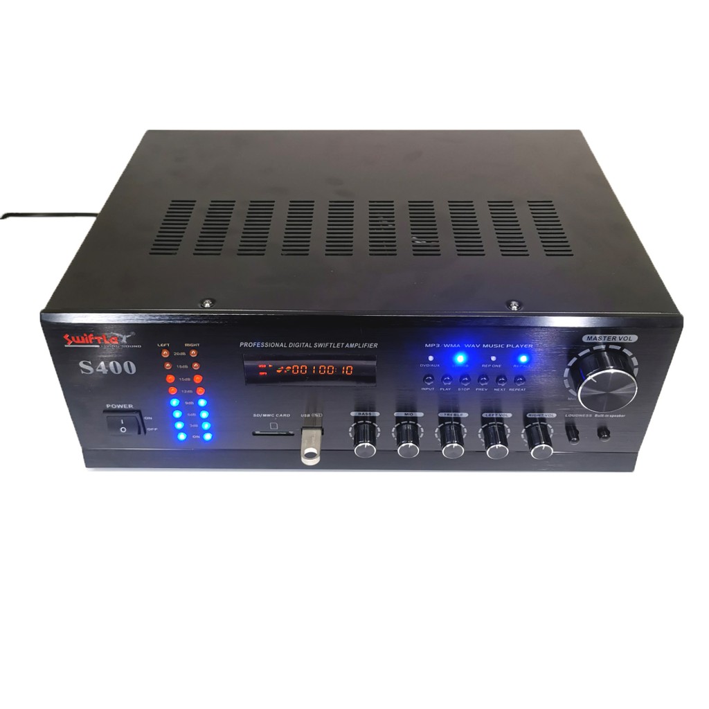 Swiftlet S400 bird's nest amplifier (400 speakers) | Shopee Singapore