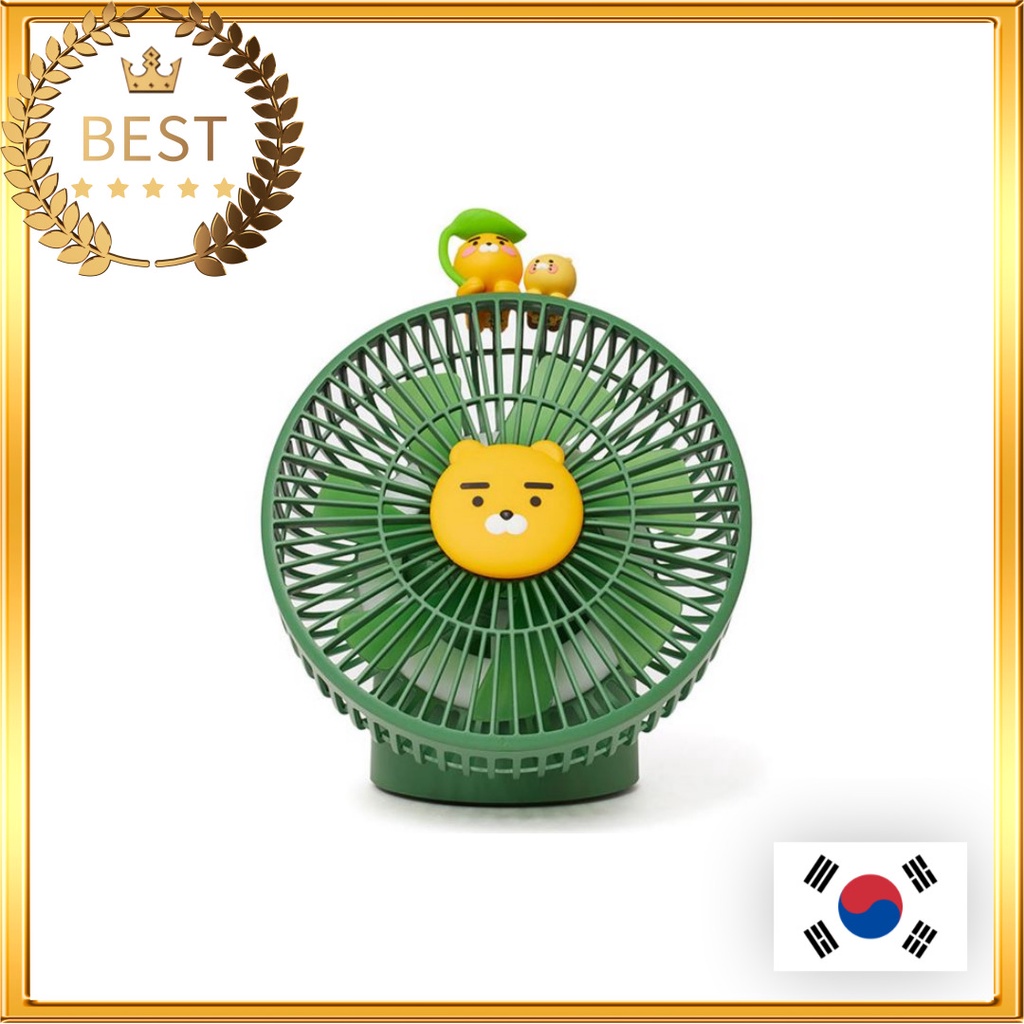 [KAKAO FRIENDS] Wireless Mood Lamp Tarp Portable Fan RYAN CHOONSIK ...