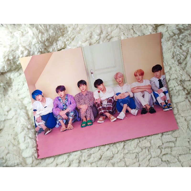 [Customized] BTS A4 Size Posters (Glossy Laminated) | Shopee Singapore