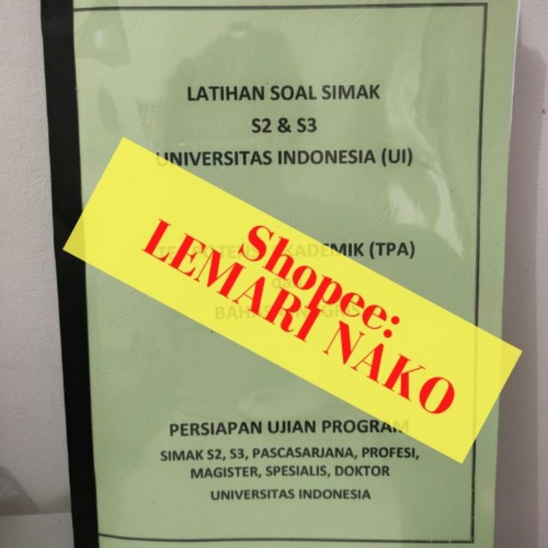 New! Simak S2 UI Postgraduate practice questions, University of ...