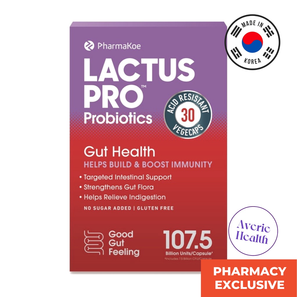 Lactus Pro Probiotics 30s | IBS Support, Relief Indigestion | LactoGG ...
