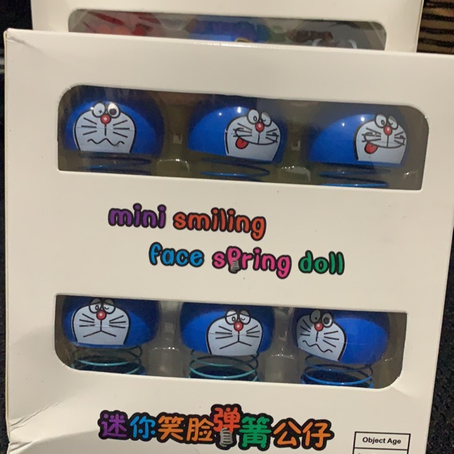 Doraemon Rocking Doll Display 1 Box Contains 6 Different Motifs (mini ...