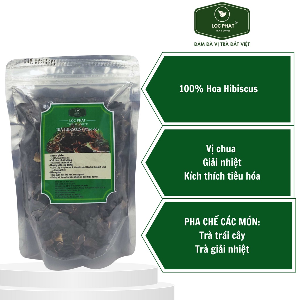 Loc Phat Artichoke Tea - 0.2KG - Ingredients Used to Prepare Drinks ...