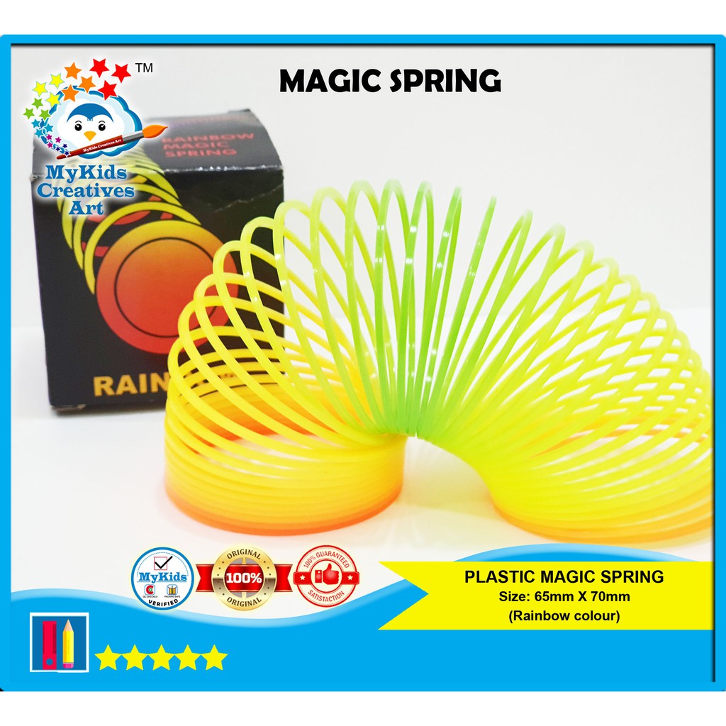 MAGIC SPRING (RAINBOW COLOURS) | Shopee Singapore