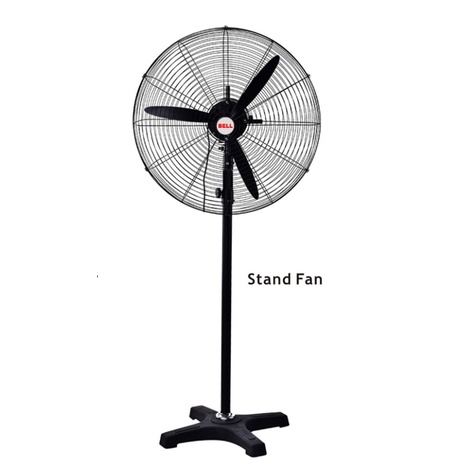 Bell Industrial Stand Fan 26'' 1/2/3 RPM Speed Top Quality and Local ...