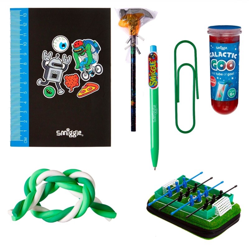 (With Both Female/Male Set) Value Set Smiggle The Party Fun Gift Pack ...