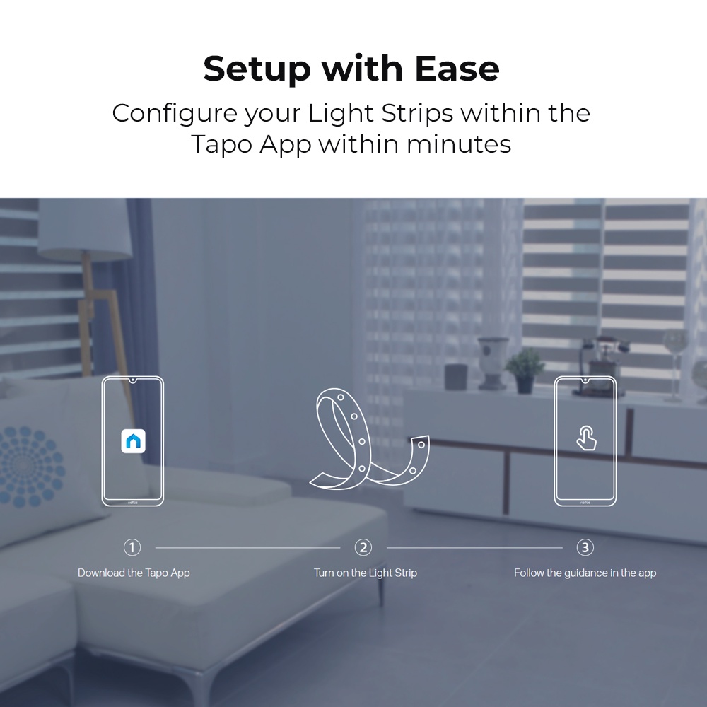 TP-Link Tapo Multicolor Smart Light Strip L900-5 / L920-5 / L930-5 App ...