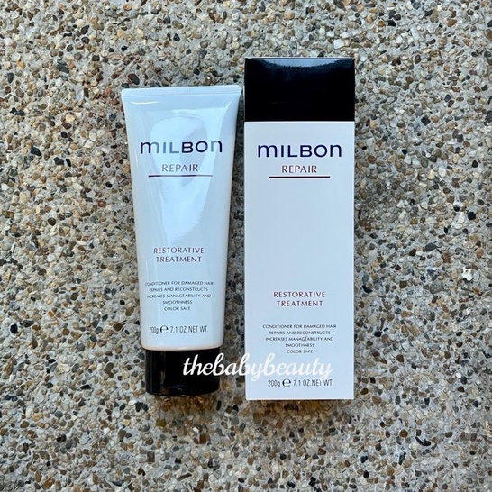 Milbon Global Japan Repair Restorative Treatment 200g | Shopee Singapore