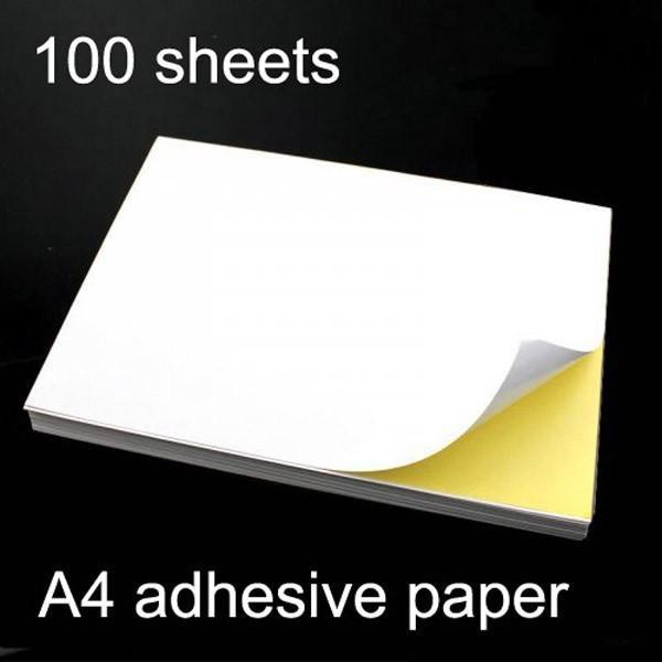 A4 Sticker Label (100 Sheets) self adhesive paper printing copy ...