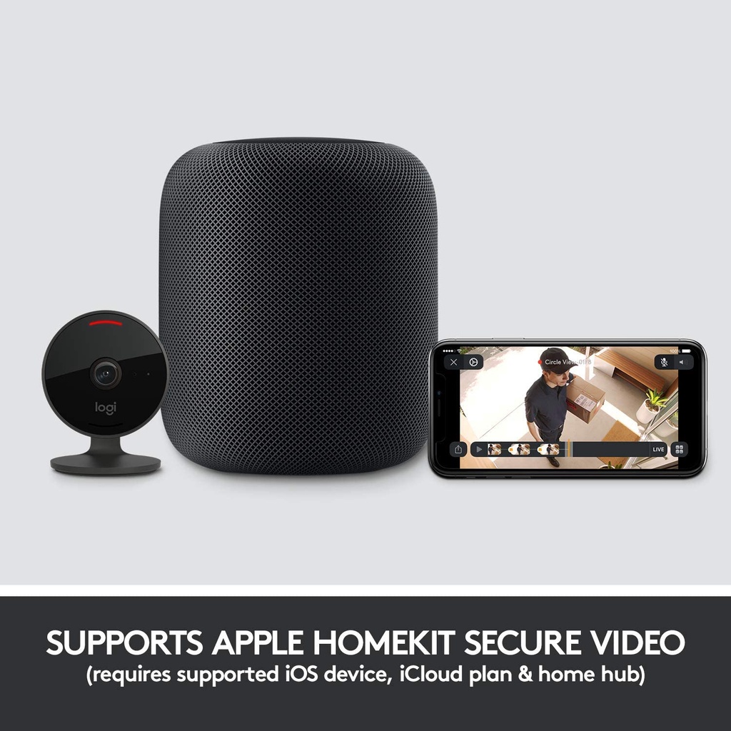 Logitech Circle View Camera Security System - Apple HomeKit Enabled | Shopee Singapore