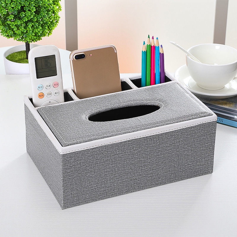 Multi-Functional Tissue Box Tissue Box Paper Box Living Room Coffee ...