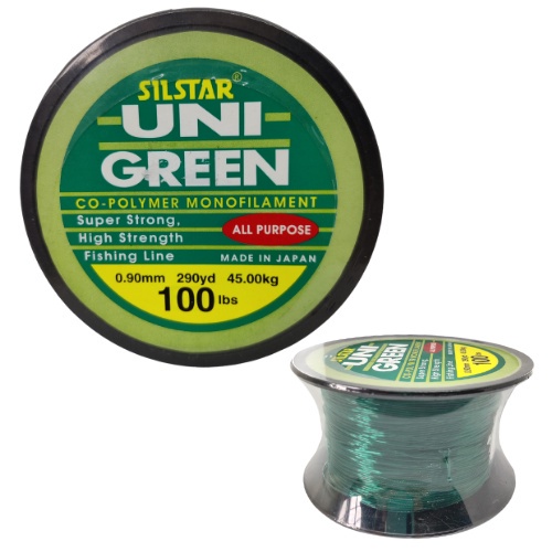 SILSTAR Uni Green Co-Polymer Monofilament Line 1/2 Spool | Shopee Singapore