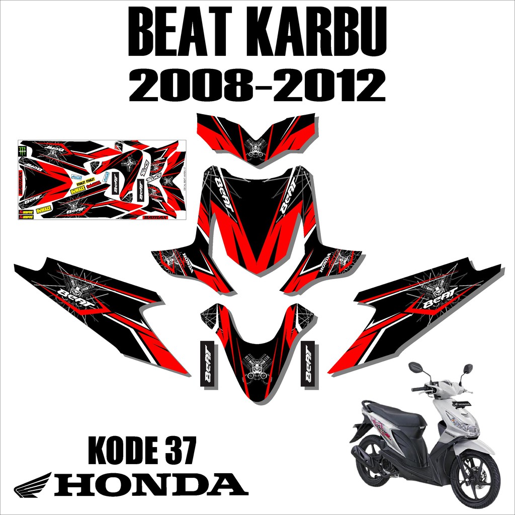 Decal Sticker Fullbody Beat Karbu 2008 2009 2010 2011 2012 Variations ...