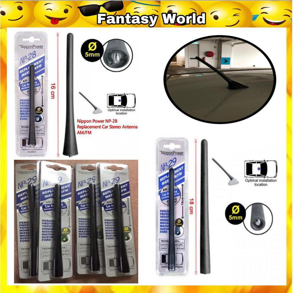 Car Roof Radio Antenna Pole Mast Perodua Myvi Alza Proton Waja Persona Vios Wish Swift (Nippon ...