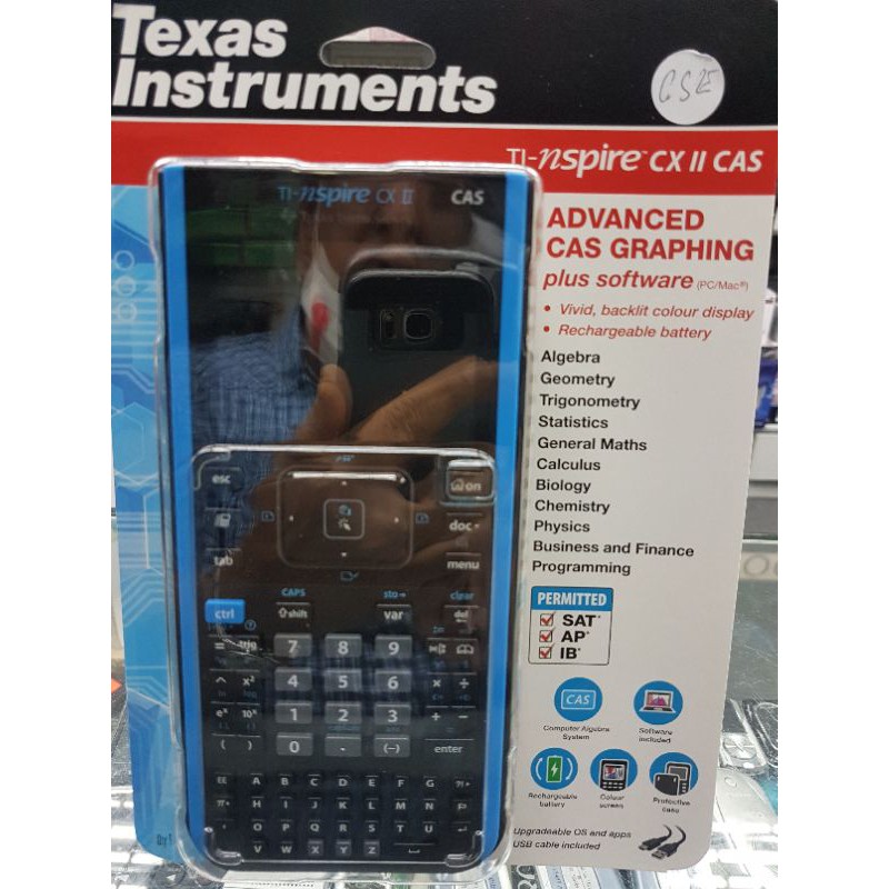 Texas Instruments TI-Nspire CX II CAS Graphing Calculator | Advanced ...