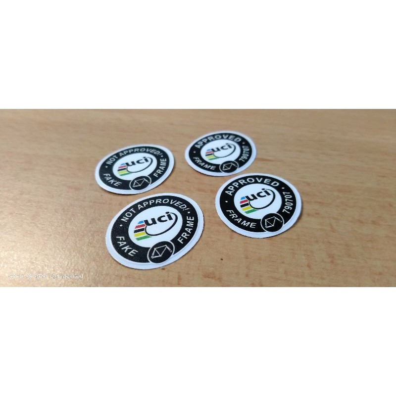 UCI frame label sticker plus funny UCI label | Shopee Singapore
