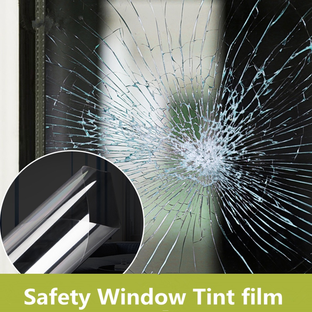 90x300cm Safety Glass Film Security Sheet Self Adhesive Window ...