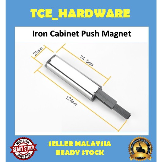 Cabinet Door Damper Buffer Push To Open Magnetic Latch System Cabinet ...