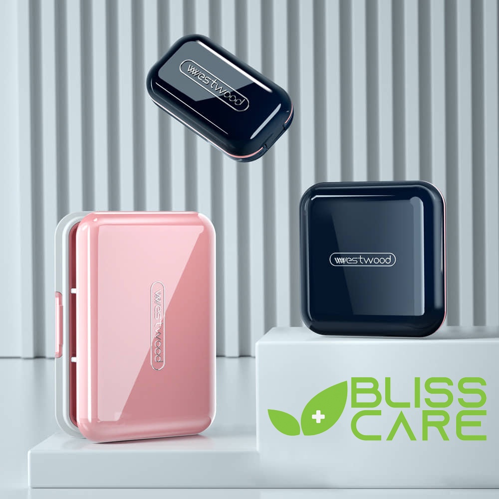 WESTWOOD Luxury Portable 2 in 1 Usage Invisible Braces Storage Box ...