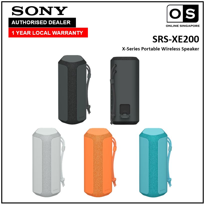 Online Singapore - Sony SRS-XE200 X-Series Portable Wireless Speaker ...
