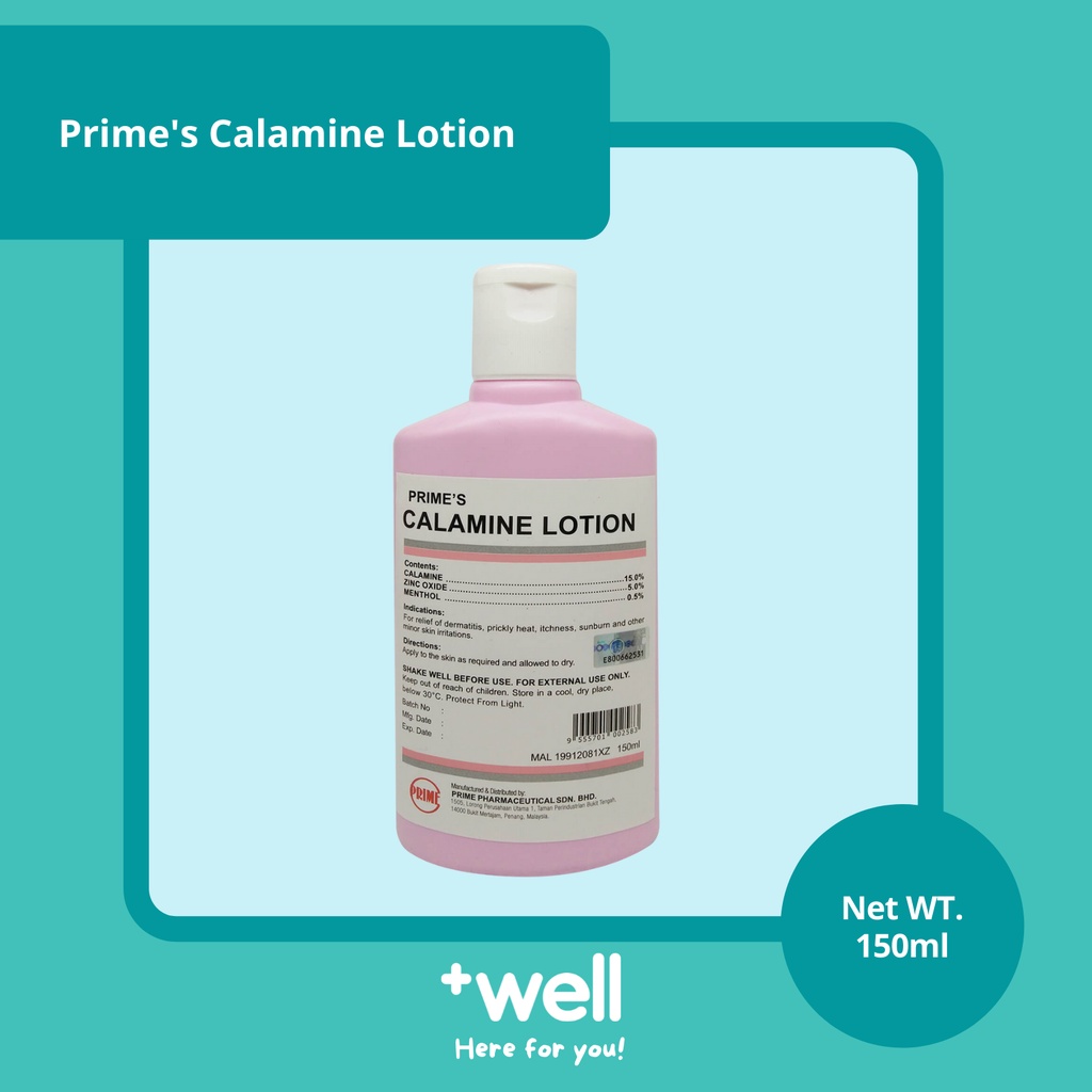 Primes Calamine Lotion 150ml | Shopee Singapore