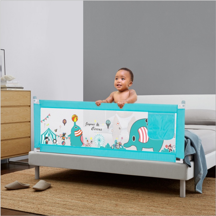 Baby Bed Fence with Vertical Lift Bed Guard Fence Safety Fence For Kids ...