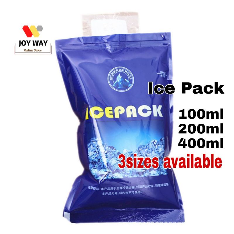 Reusable Refrigerated Gel Ice Pack For Breastmilk Food Seafood Cooler ...
