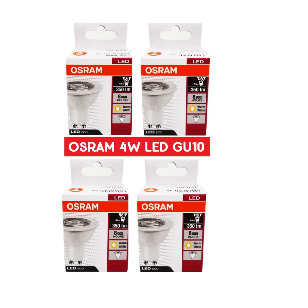 SG Local Seller OSRAM GU10 LED Bulb Spotlight Bulb Single Bundle Set ...