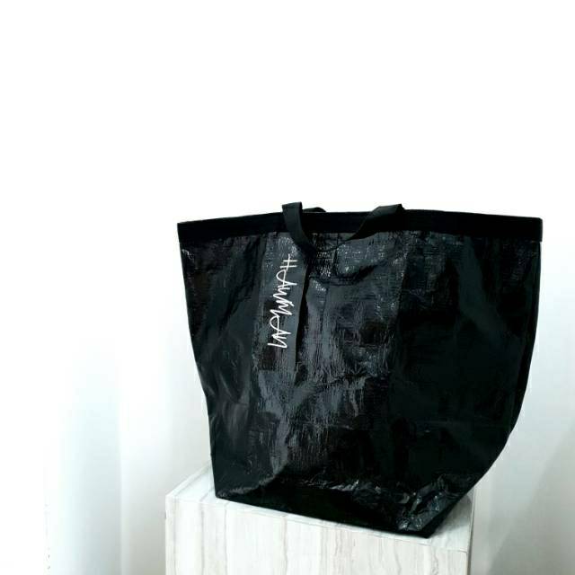 Hawman Tote Bag / Shopping Bag / Black Waterproof Shopping Bag | Shopee ...
