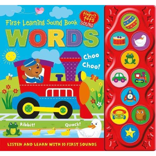 First Learning Sound Book: Words (Children Sound Book) | Shopee Singapore