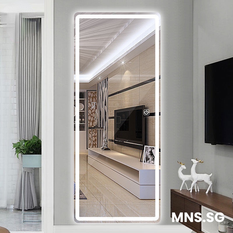 MNS Full Body Mirror Led Dressing Mirror with Light Wall Hanging Led ...
